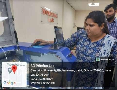 Fused Deposition Modeling: AMS India - Centurion University